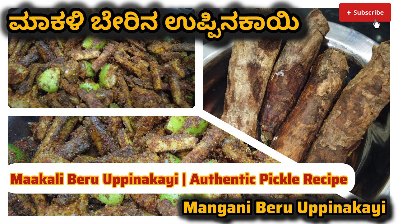 Maakali Beru Uppinakayi | Mangani Beru Uppinakayi | ಮಾಕಳಿ ಬೇರಿನ ...