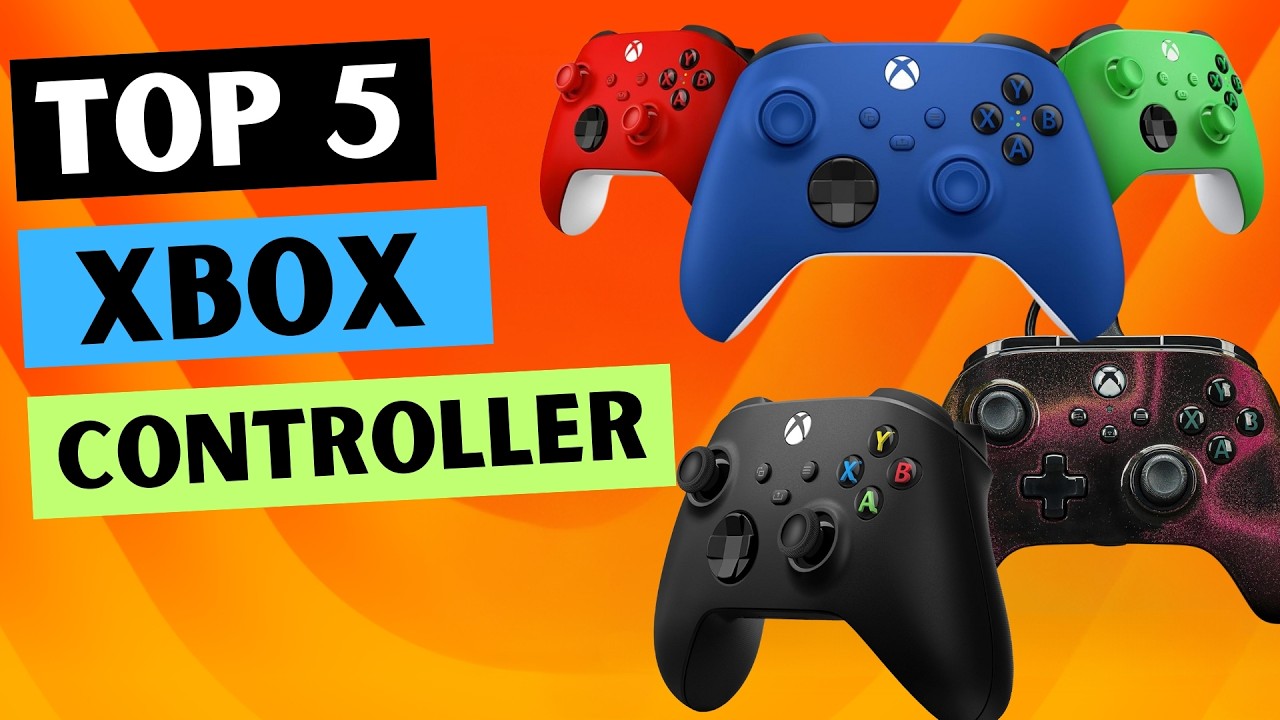 5 Best Xbox Controllers 2025 – Perfect for Xbox One & Series X! - YouTube