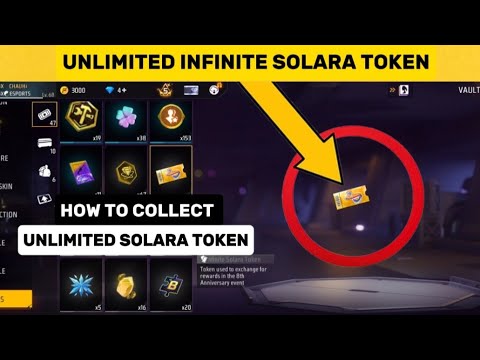 Unlimited Infinite Solara Token🔁 In Free Fire || How To Get Unlimited🔁 ...