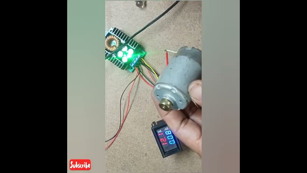 Boost converter step up module - YouTube