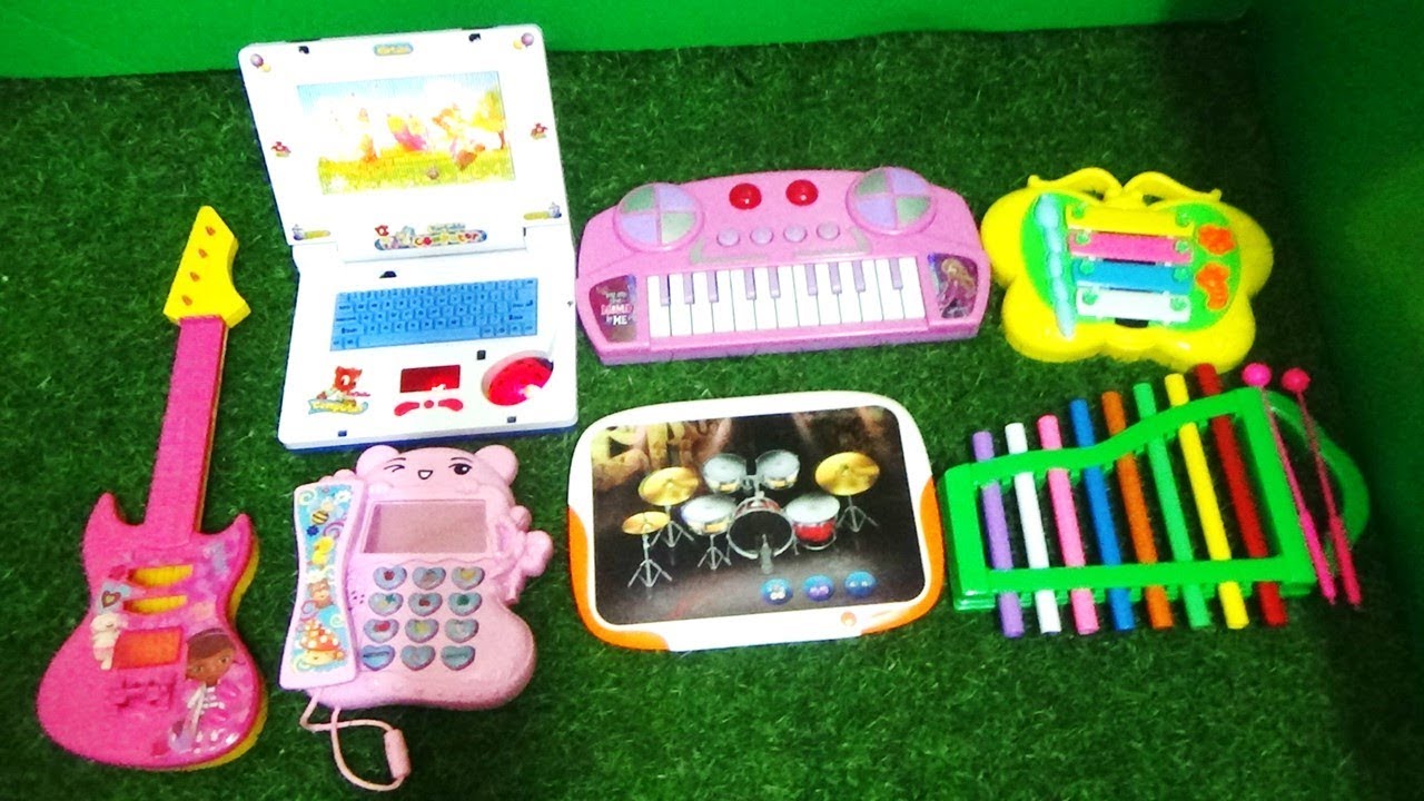 UNBOXING MUSICAL INSTRUMENTS FOR KIDS ALL FUN PLAY TOGETHER 2018 - YouTube
