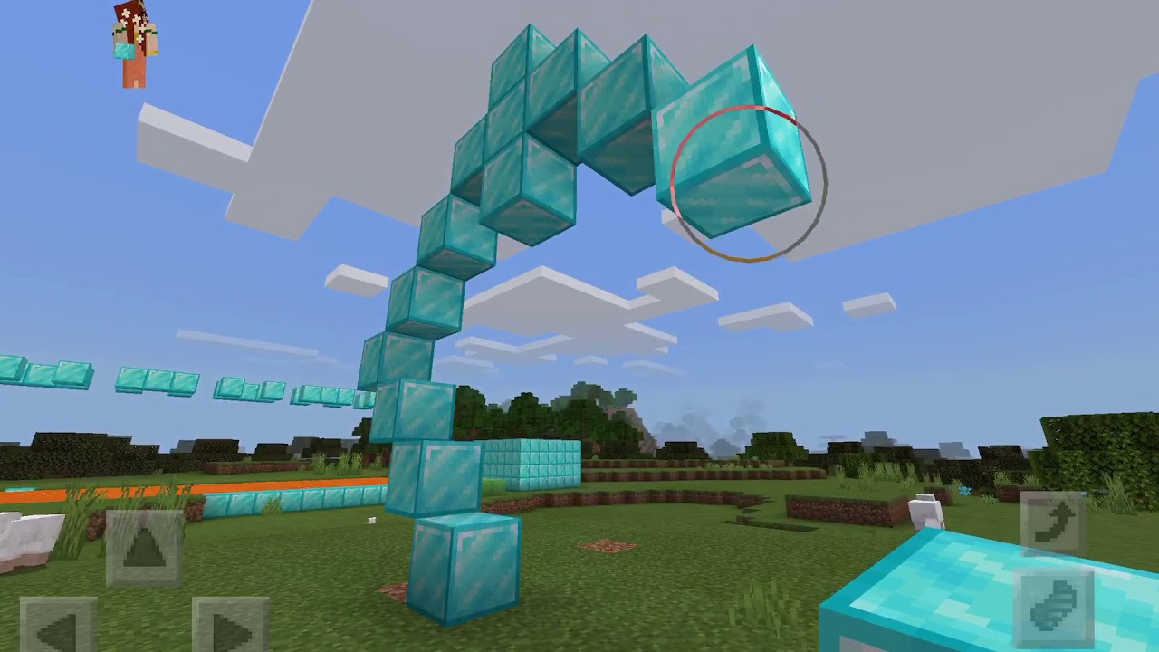 Trying to make a heart in Minecraft - YouTube