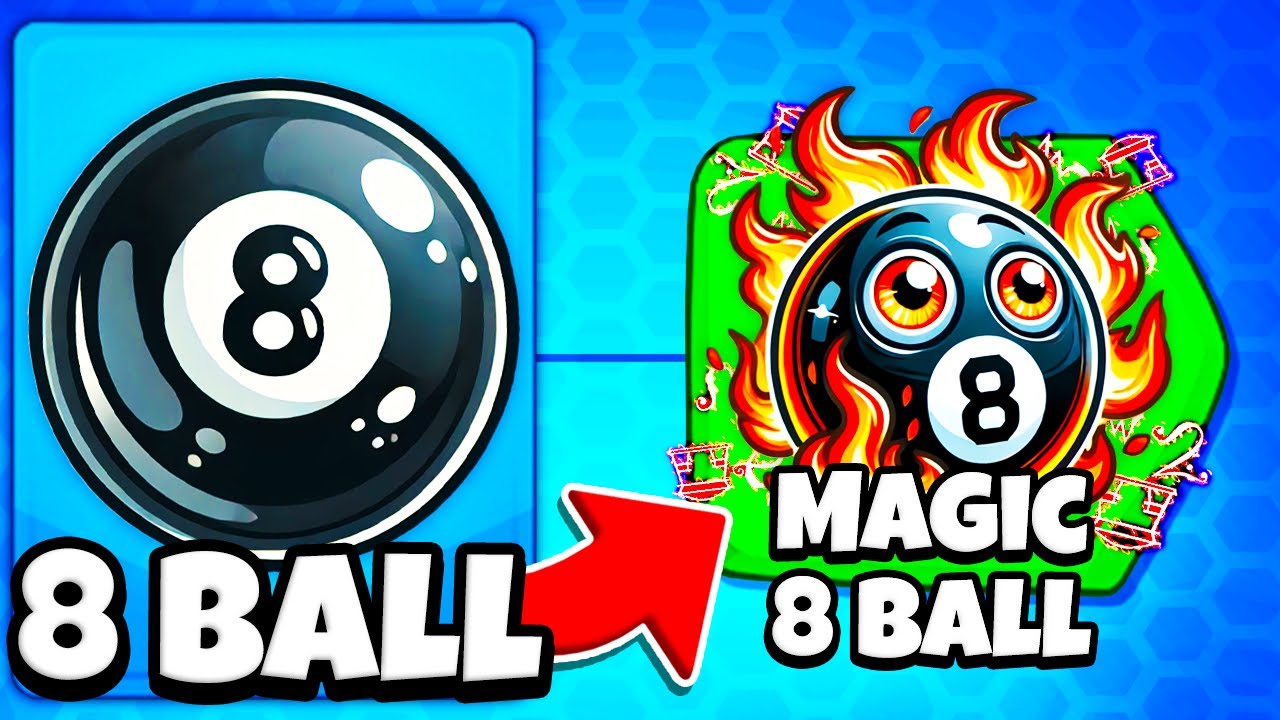 Magic 8 Ball Tower decides everything we do (Modded BTD 6) - YouTube