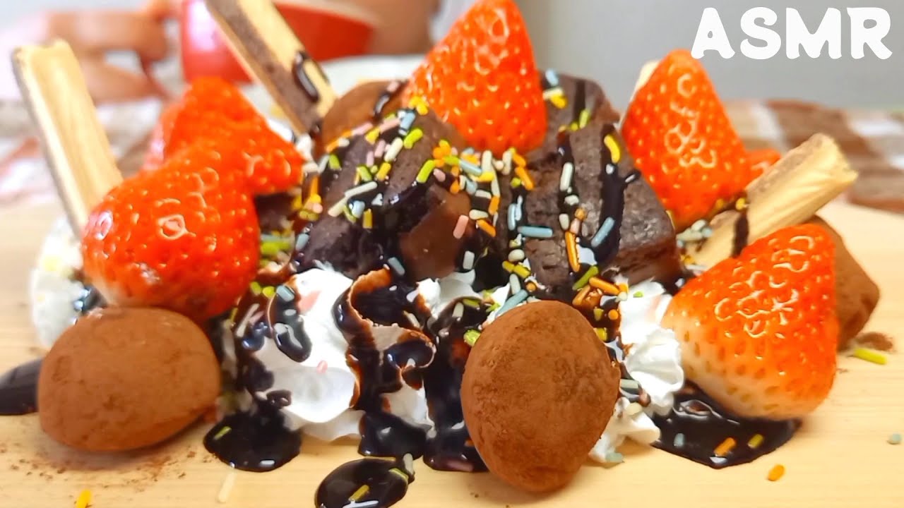 【MUKBANG】欲望スイーツ 第2弾 Desire Sweets Part 2【ASMR/咀嚼音/EATING SOUNDS】 - YouTube