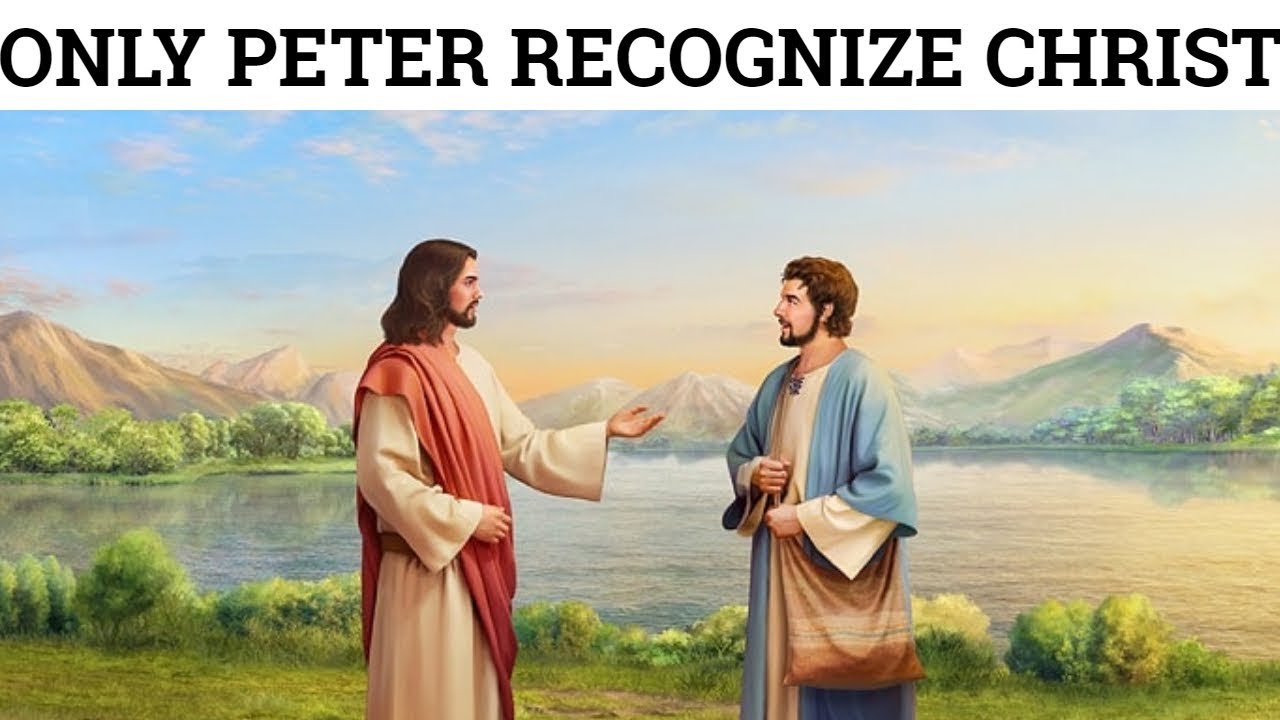 Only Peter Recognize The Christ - YouTube