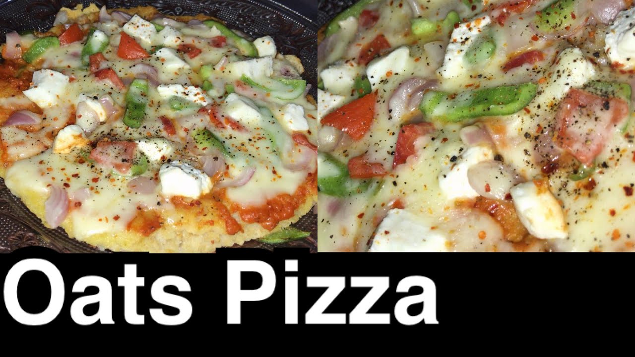 |Healthy OATS PIZZA RECIPE | Oats se pizza Kaise banaye| How to make ...