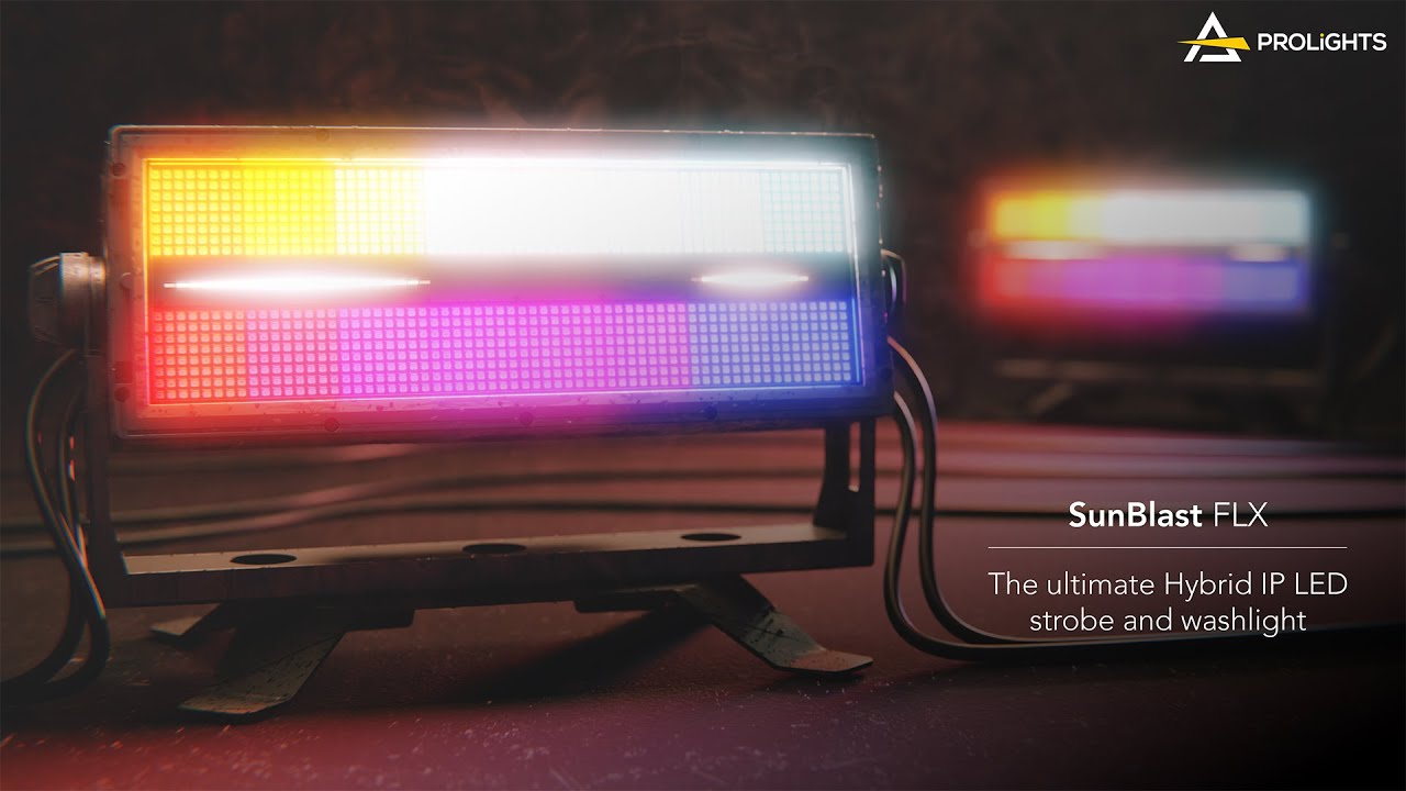 Sunblast FLX: The Ultimate Hybrid Strobe and Floodlight by PROLIGHTS ...
