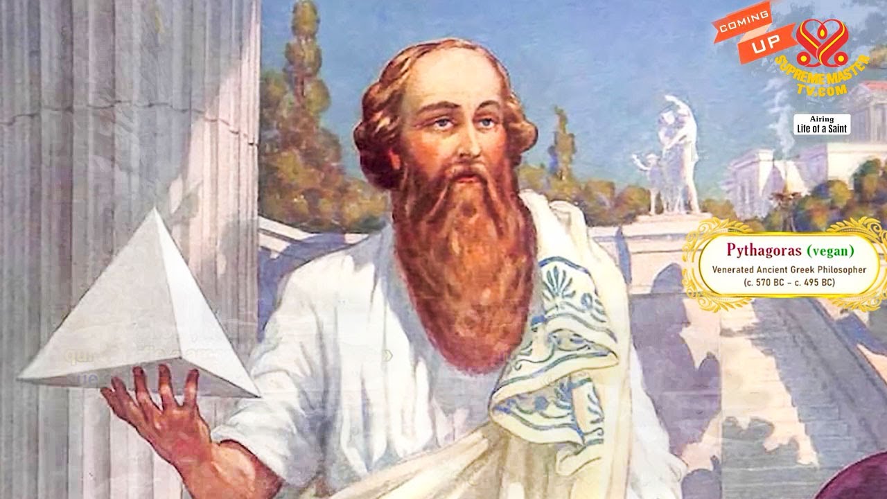 1804 LS Venerated Ancient Greek Philosopher Pythagoras (vegan): A ...