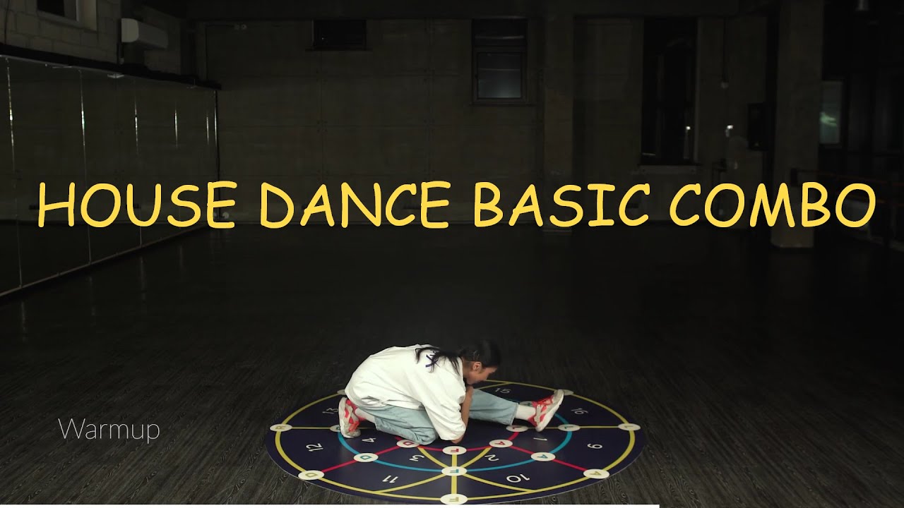 House Dance Basic Combinations - Cross Walk / Set Up / Pivot / Loose Leg - YouTube