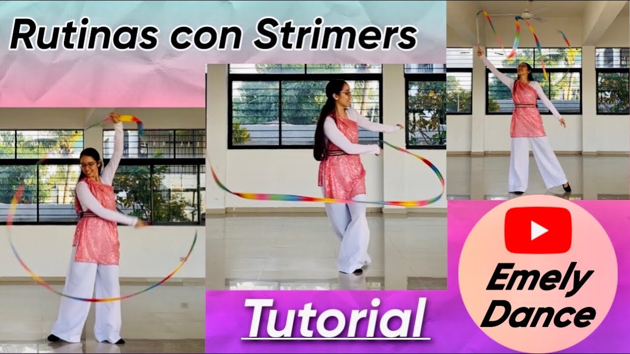 ¡4 RUTINAS CON STRIMERS ASOMBROSAS PARA APRENDER! |Tutorial Dance - YouTube