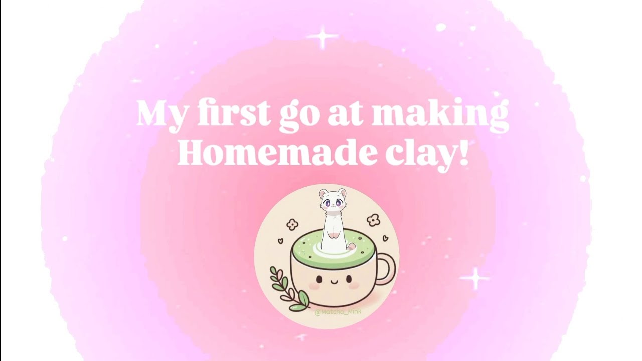 ️My first go at making Homemade clay🩷ചിലരുടെ ശെരിയാവും ചിലരുടെ ...
