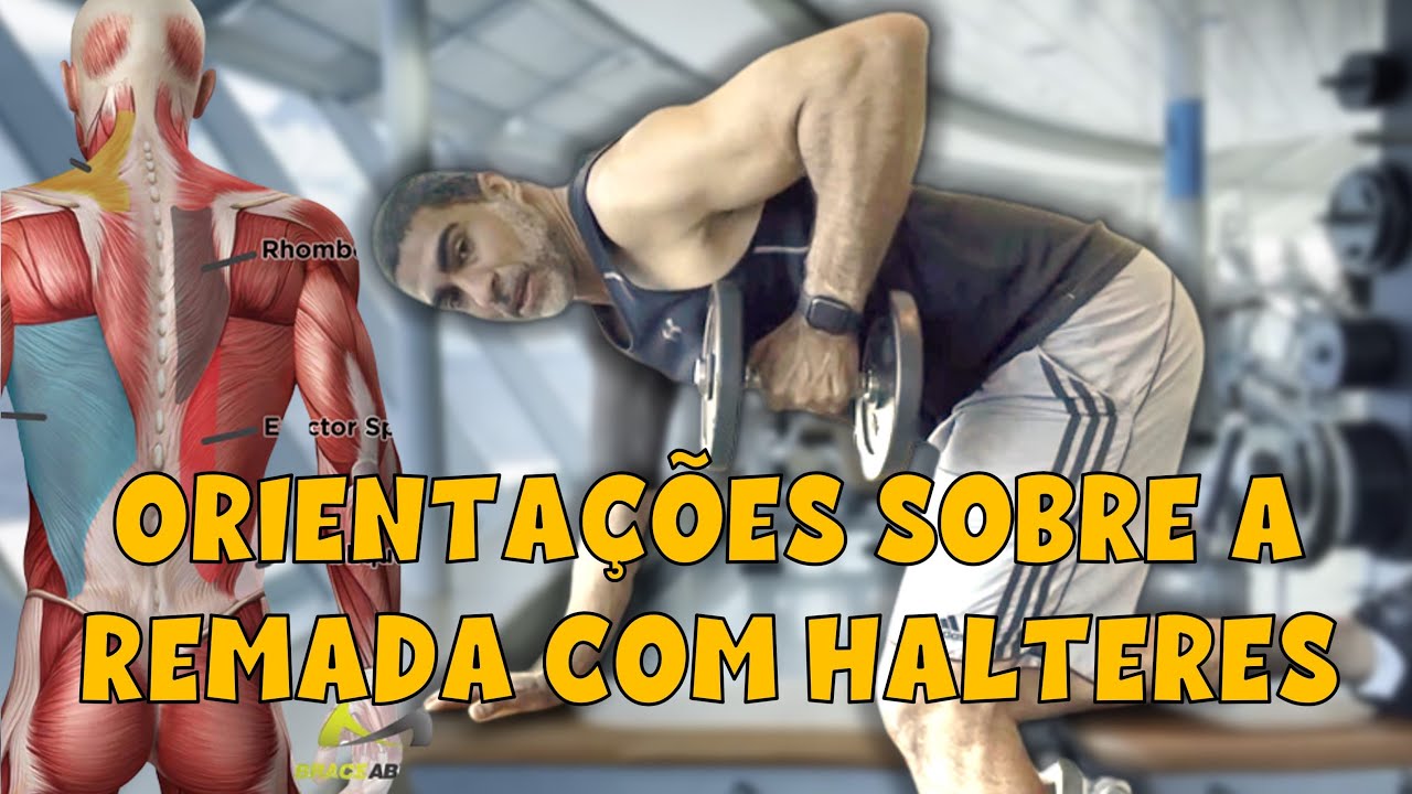 Orientações sobre remada unilateral (serrote) - YouTube