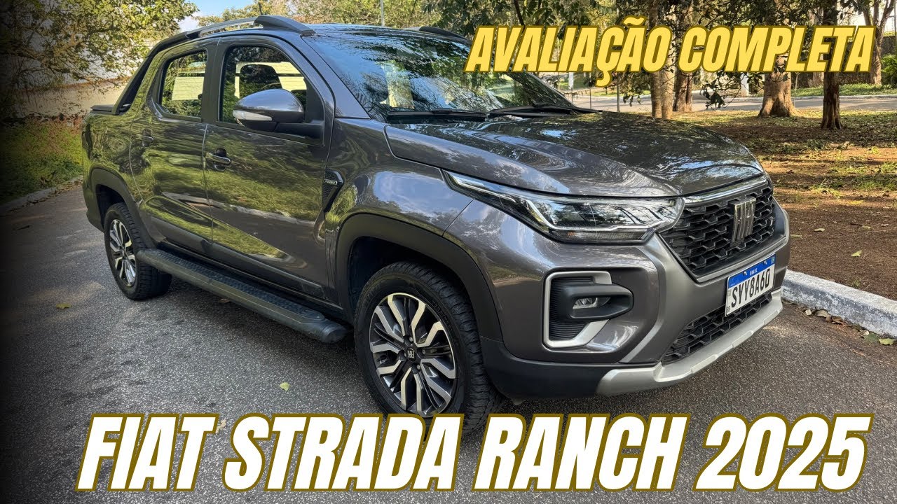 FIAT STRADA RANCH 2025: avaliação completa - UM CARRO QUE FAZ TUDO QUE ...