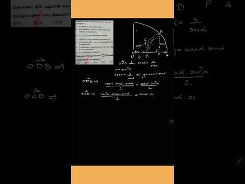 2026 AYT TRIGONOMETRİ SORUSU 