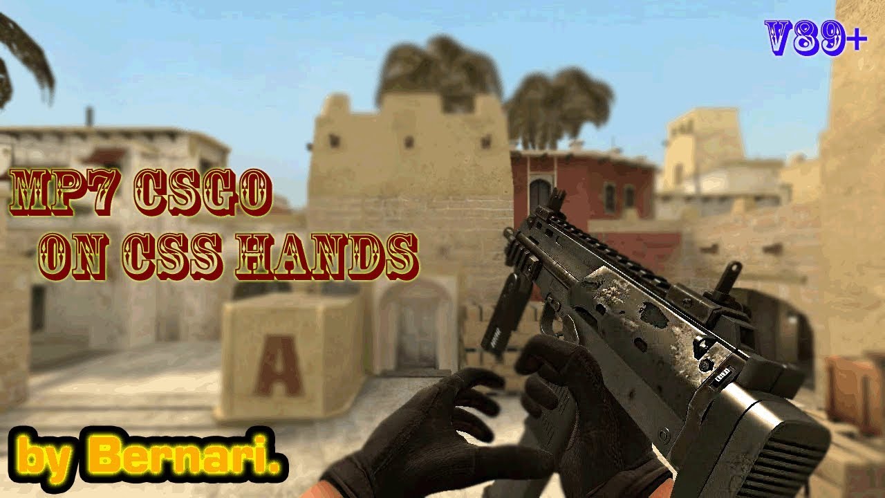 MP7 CSGO ON CSS HANDS - YouTube