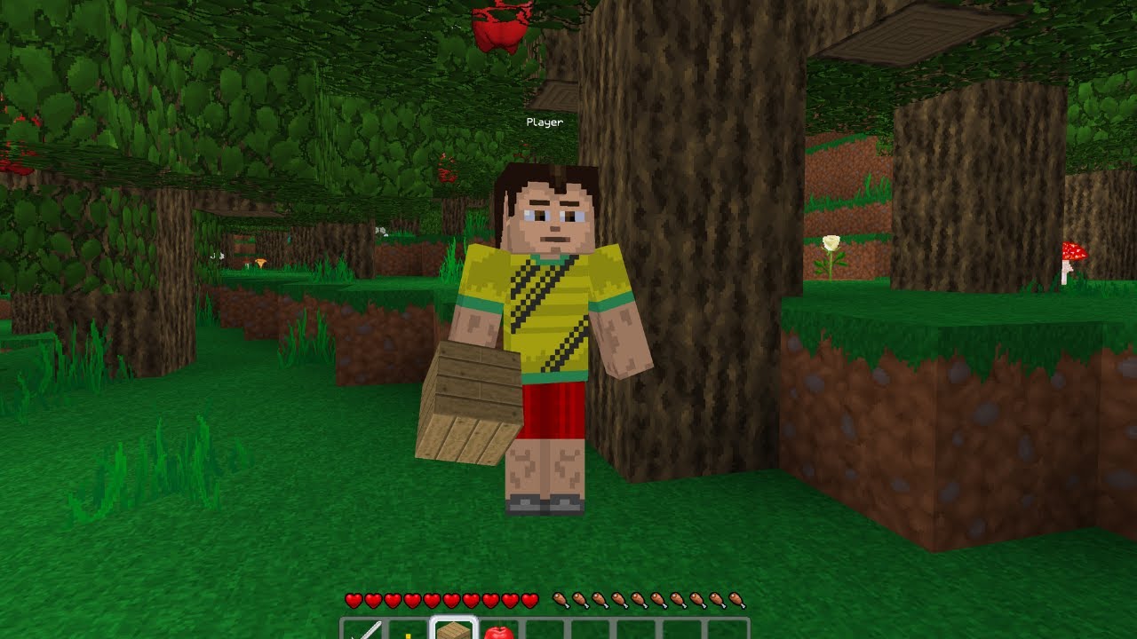 Playing bootleg minecraft - YouTube