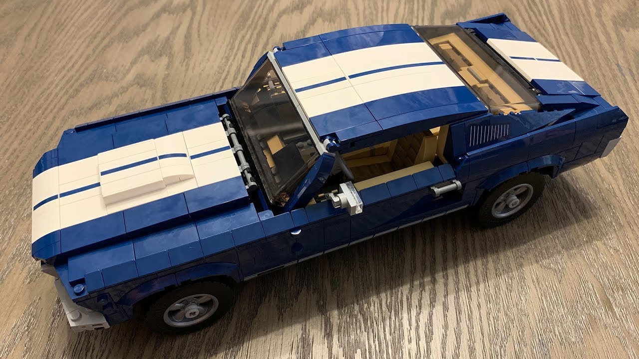 LEGO 10265 Ford Mustang timelapse build - YouTube