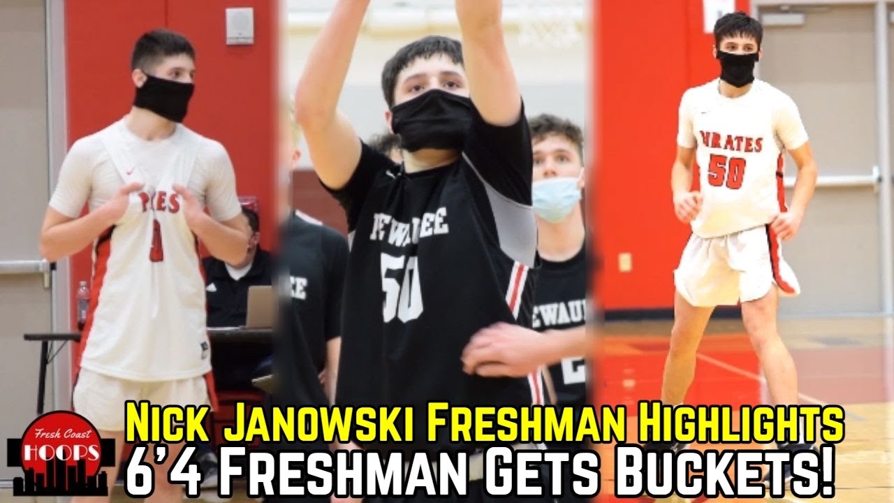 Nick Janowski Freshman Season Highlights! 6'4 Sharpshooting Guard - YouTube