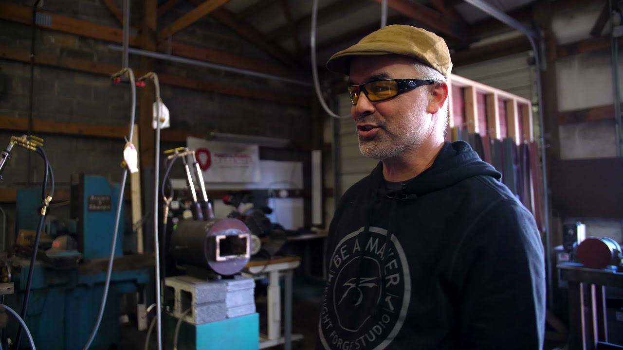 CHOPPER CLASS: PART ONE - FORGING THE BLADE - YouTube