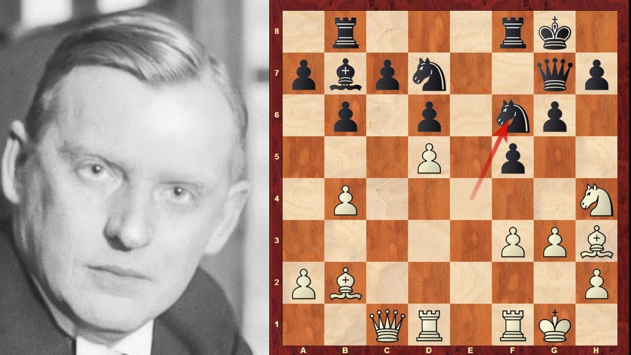 Evolution of Chess Style #139: Alekhine brilliancy game at Nottingham ...