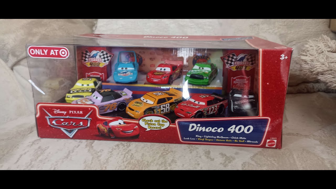 UNBOXING GRANDE DE CARS - Cars Dinoco 400 Supercharged por Ekaf - YouTube