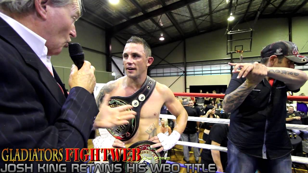 Josh King Retains His WBO Title! - YouTube