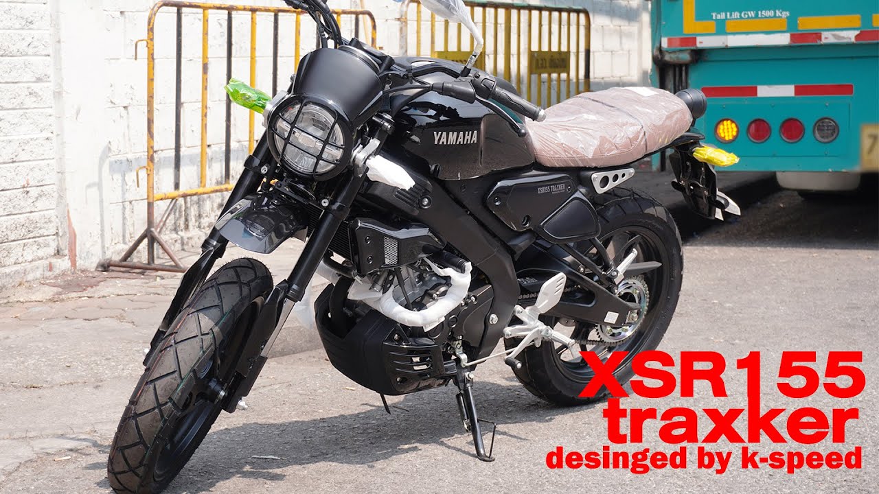 Yamaha XSR155 Traxker Designed by K-Speed ใหม่! - YouTube