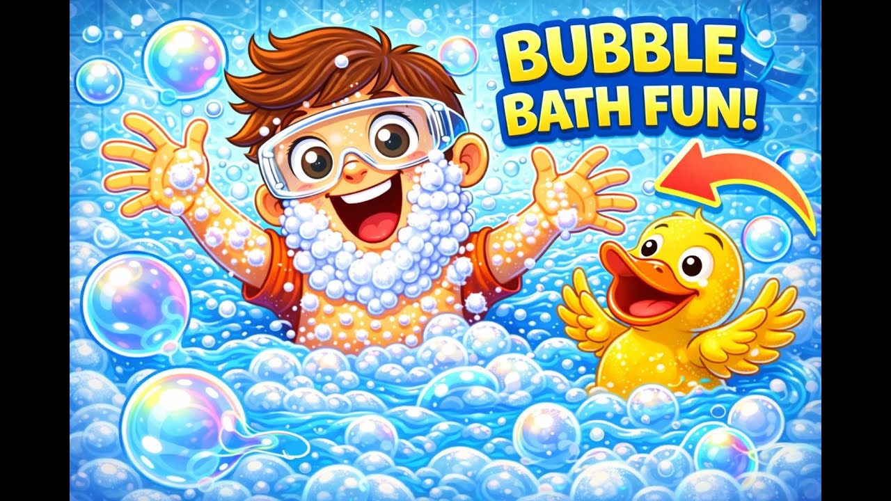 Bath Time Song for Kids | Splish Splash Wash Wash | Toddler Bathing ...