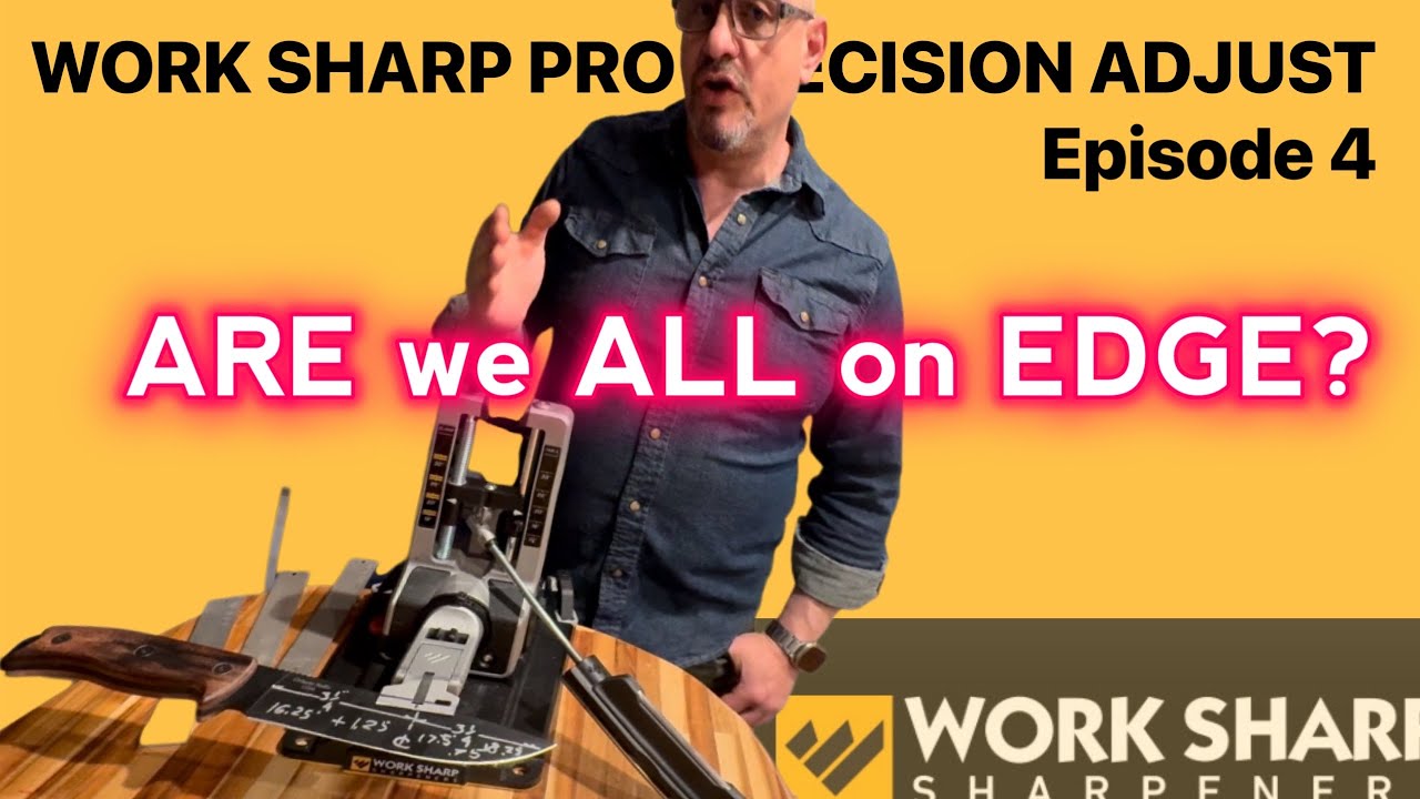 Episode #4. Is it even possible? Is Work Sharp Pro suitable to sharpen ...