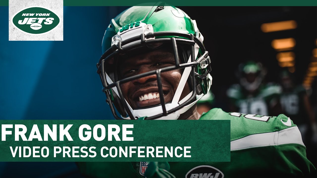 Frank Gore Video Press Conference (9/16) | New York Jets | NFL - YouTube