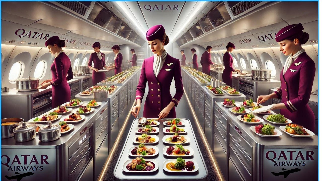 Inside Qatar Airways’ $200M Kitchen: How They Make 200,000 Meals DAILY ...
