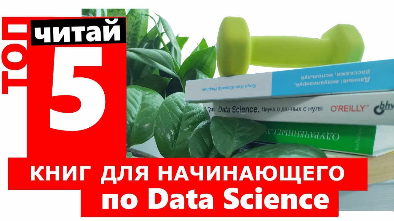 Топ 5 лучших книг по Data Science для начинающих 📚 — очень субъективный