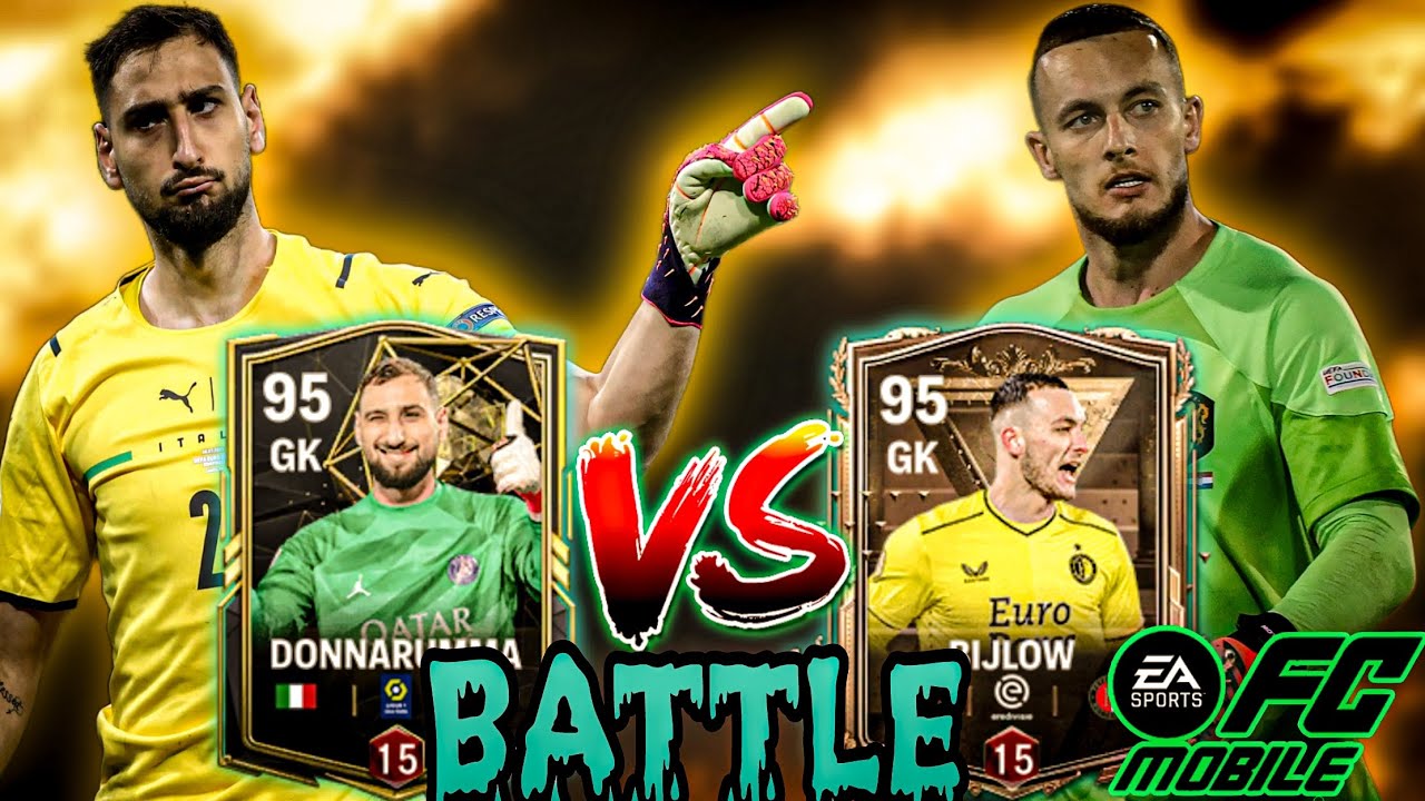 BUDGETS GOALKEEPER BATTLE 🔥☠️ || DONNARUMMA VS BIJLOW BATTLE IN EA FC ...