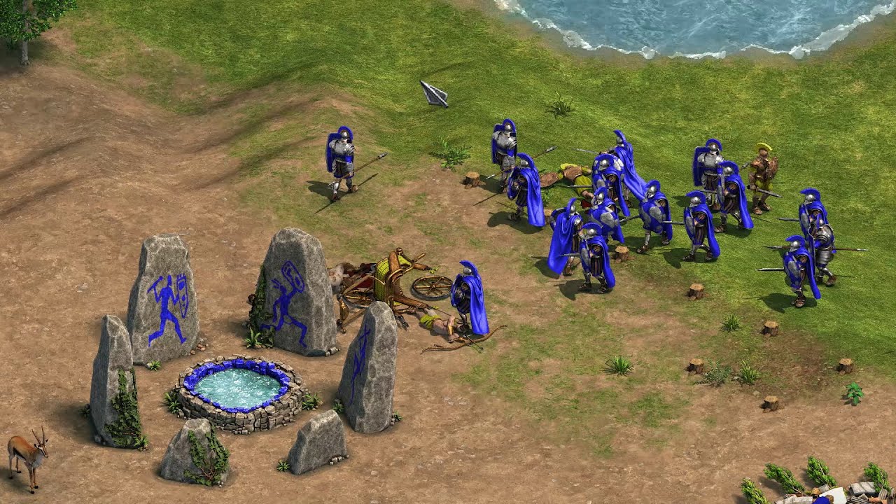 AOE DE: Die Invasion Britanniens (Ave Cäsar) - YouTube