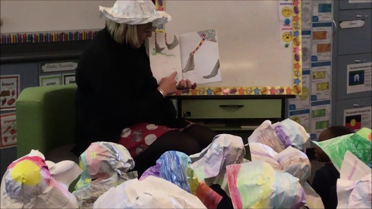 Year 2A read 'The Magic Hat' by Mem Fox - YouTube