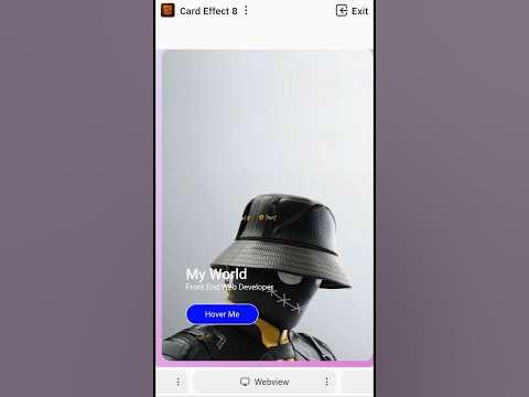 Card Effect 8 | Mini Program | Web Suite Mini Program | Web Development Mini Program - YouTube
