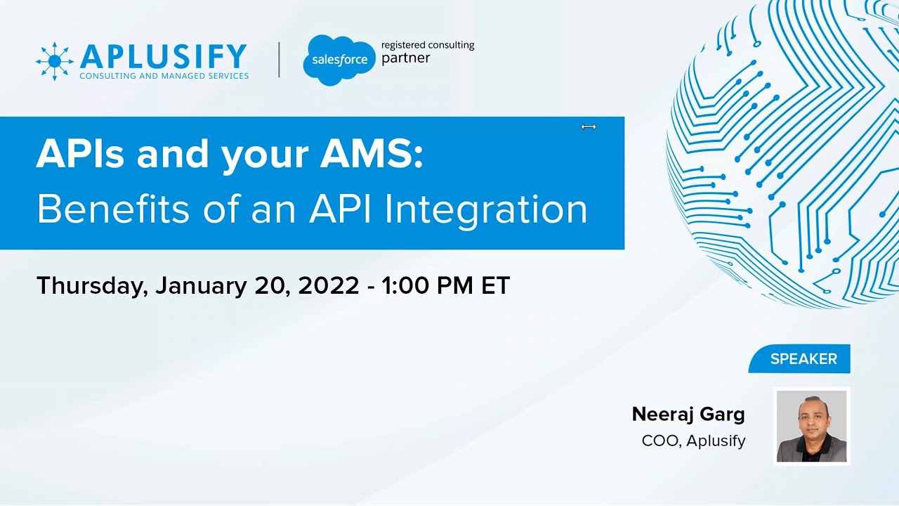 APIs and your AMS Benefits of an API integration - YouTube