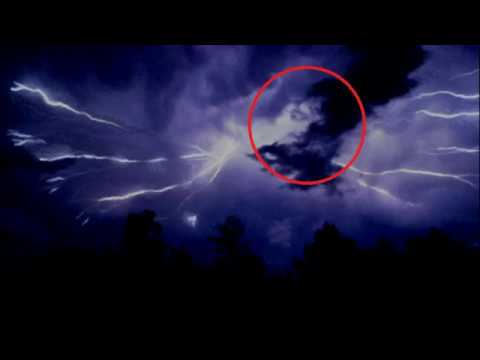 Ghost lady creates lightning storm! Mother nature captured! - YouTube