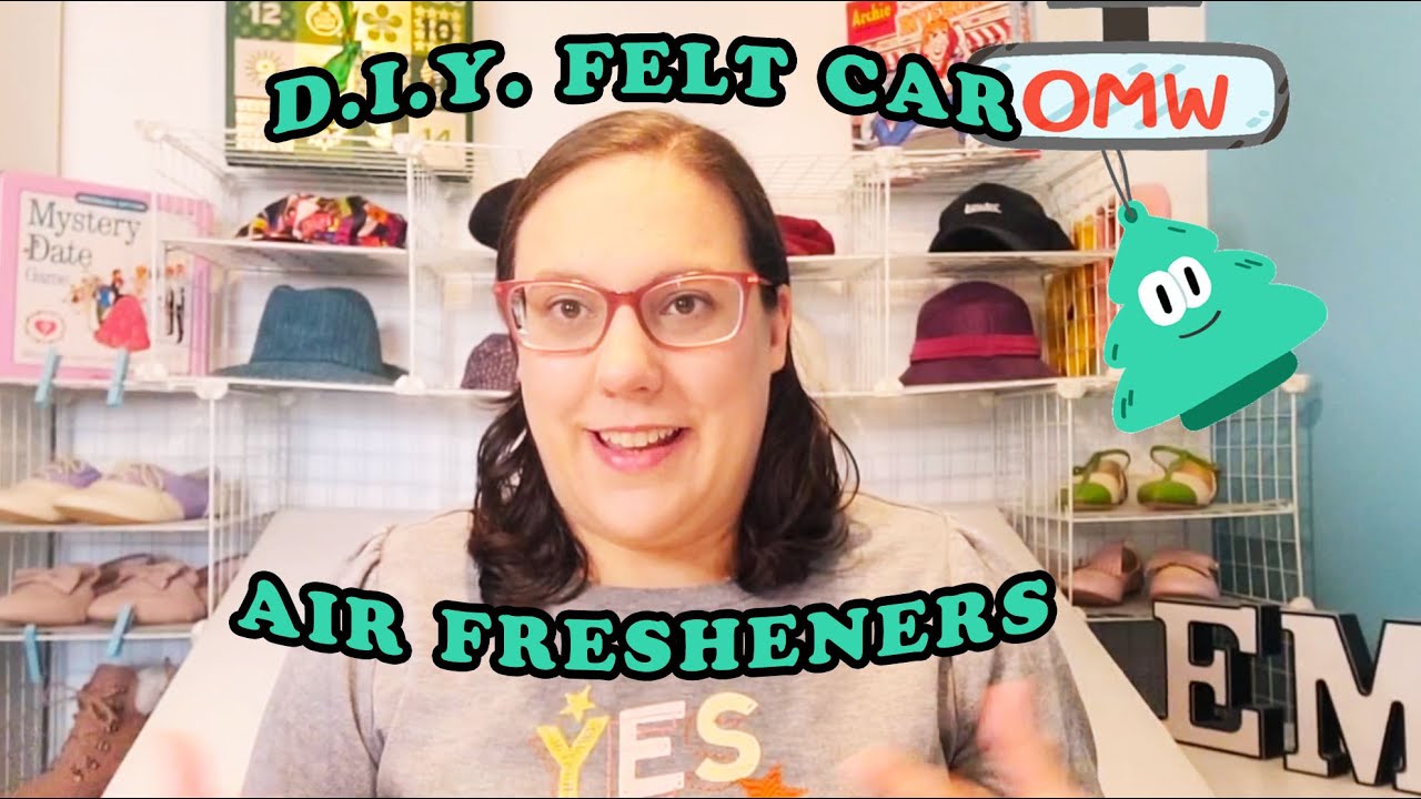 DIY Felt Car Air Fresheners - YouTube