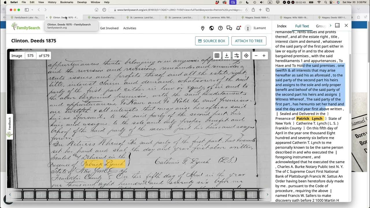 5 reasons why FamilySearch full text search so useful (2024) - YouTube