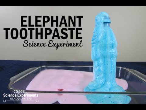 Elephant Toothpaste - YouTube