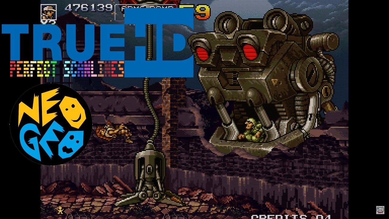 (4K 60FPS) Metal Slug 4 - PERFECT SCANLINES - Neo Geo Longplay - YouTube