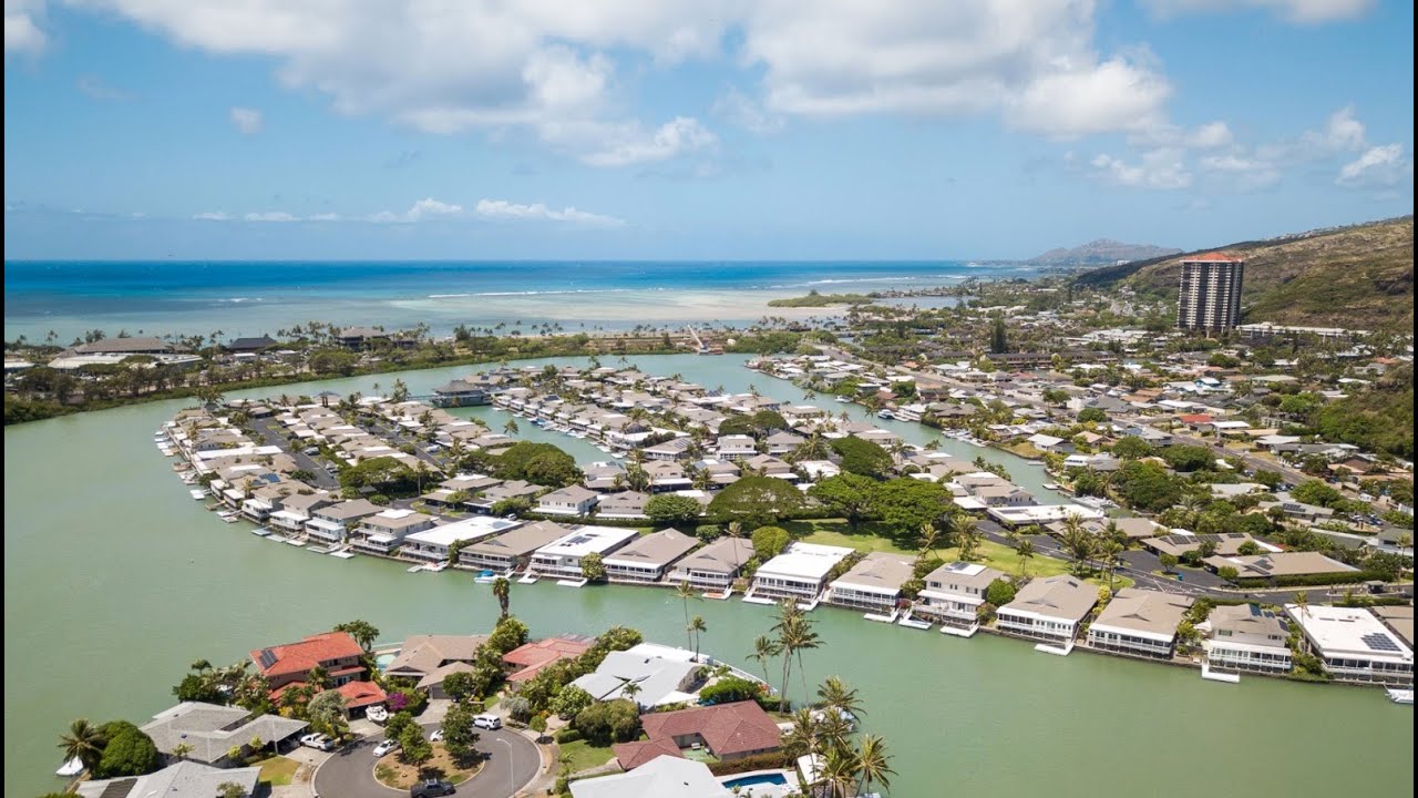 Kuapa Isle - Hawaii Kai Marina Waterfront Townhouse Lifestyle Video ...