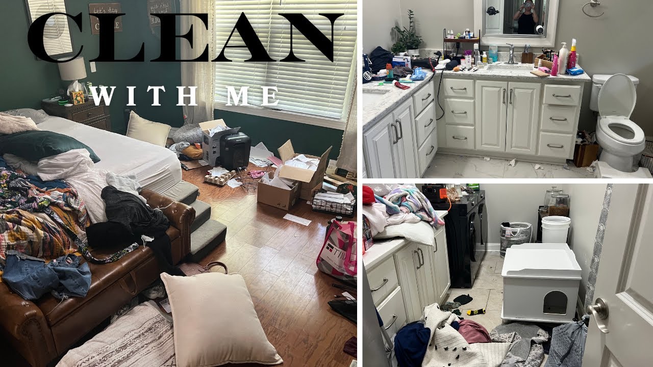 NEW CLEAN WITH ME, Half terrible, Half not terrible - YouTube