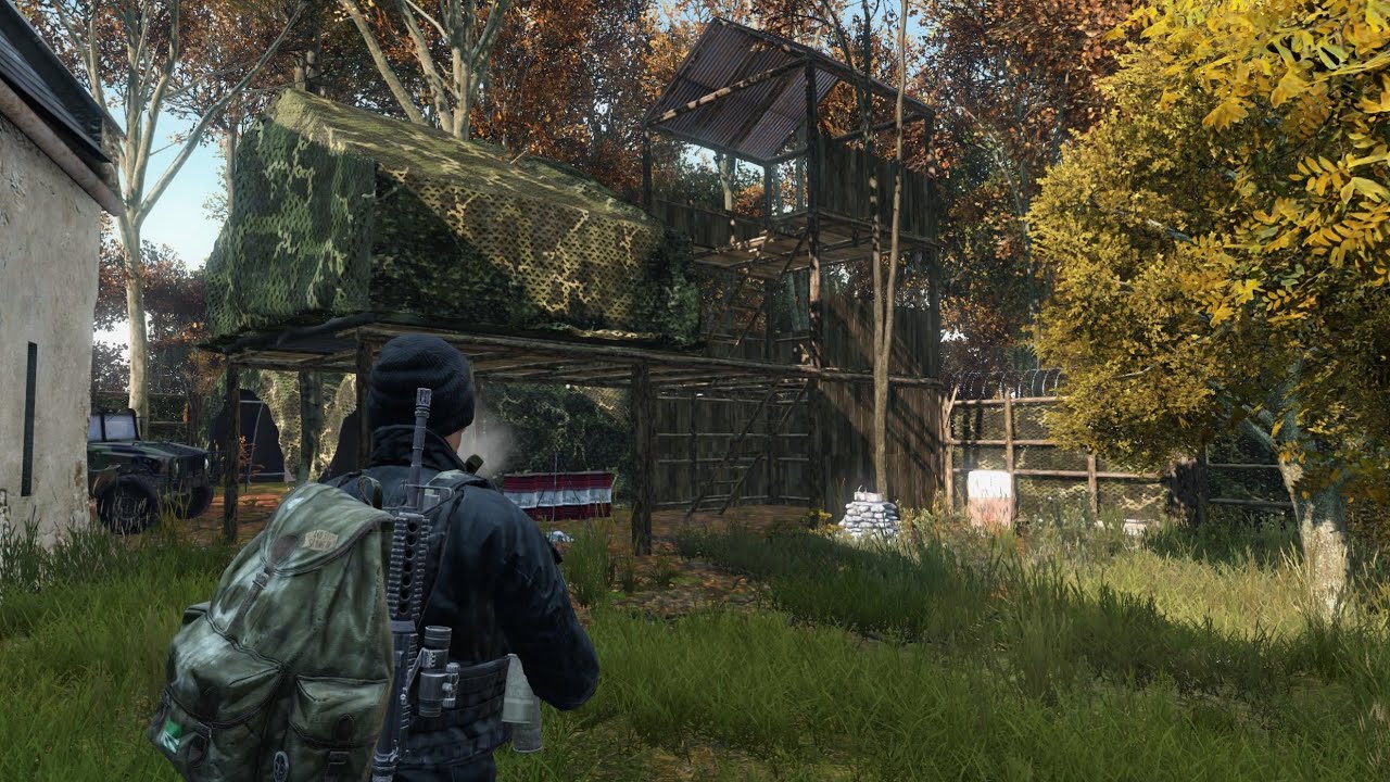 DAYZ - Projeto de Base na floresta / CHERNARUS MAP - YouTube