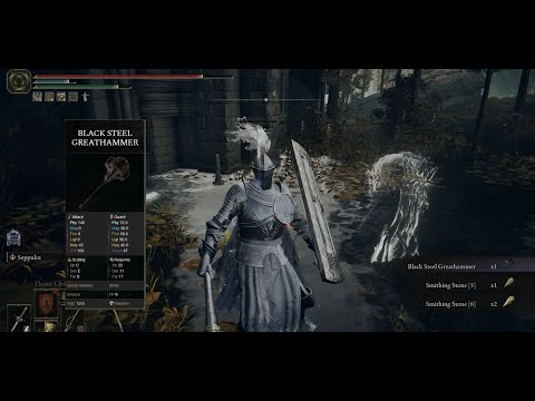 Where to Find Black Steel Greathammer in Elden Ring
