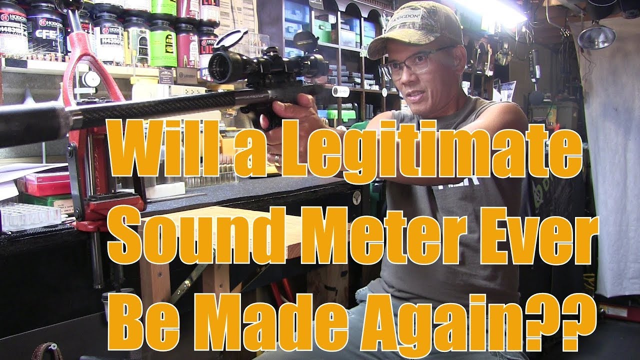 Will a Legitimate Sound Meter for Firearms Ever be Made Again - YouTube