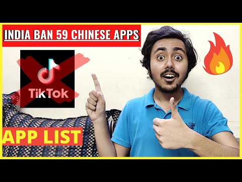 TikTok Ban in India | 59 Chinese App Banned by Government | Banned App List