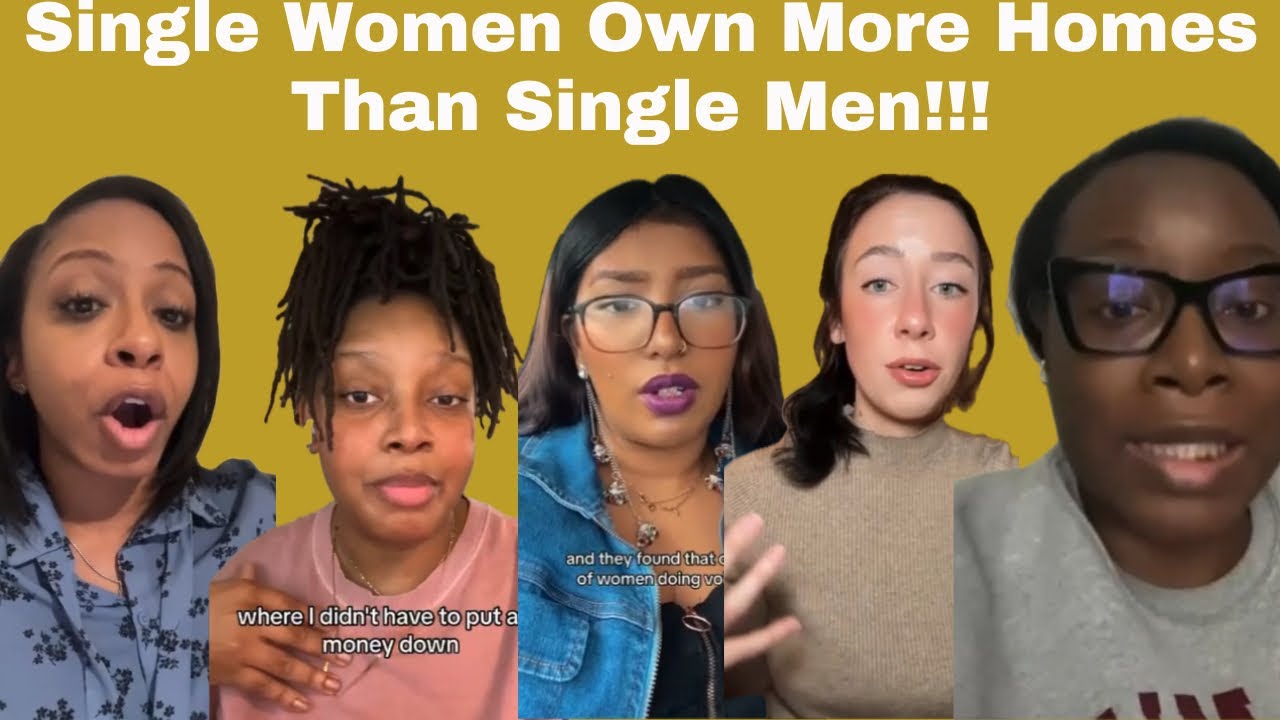 Single Women Own More Homes Than Single Men!! - YouTube