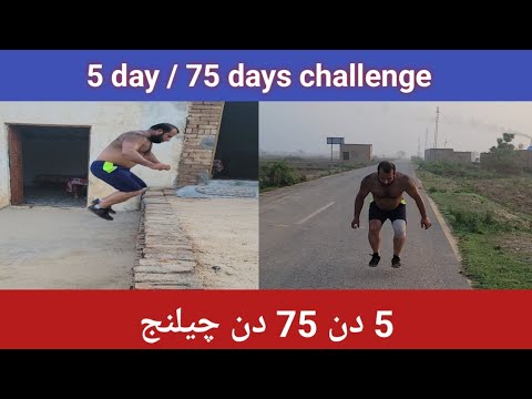 5 day / 75 days challenge # Fitness - YouTube
